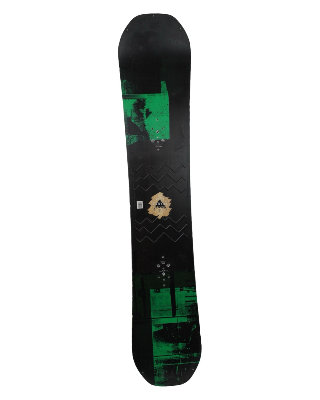 Adult snowboard: Burton Radius Green W